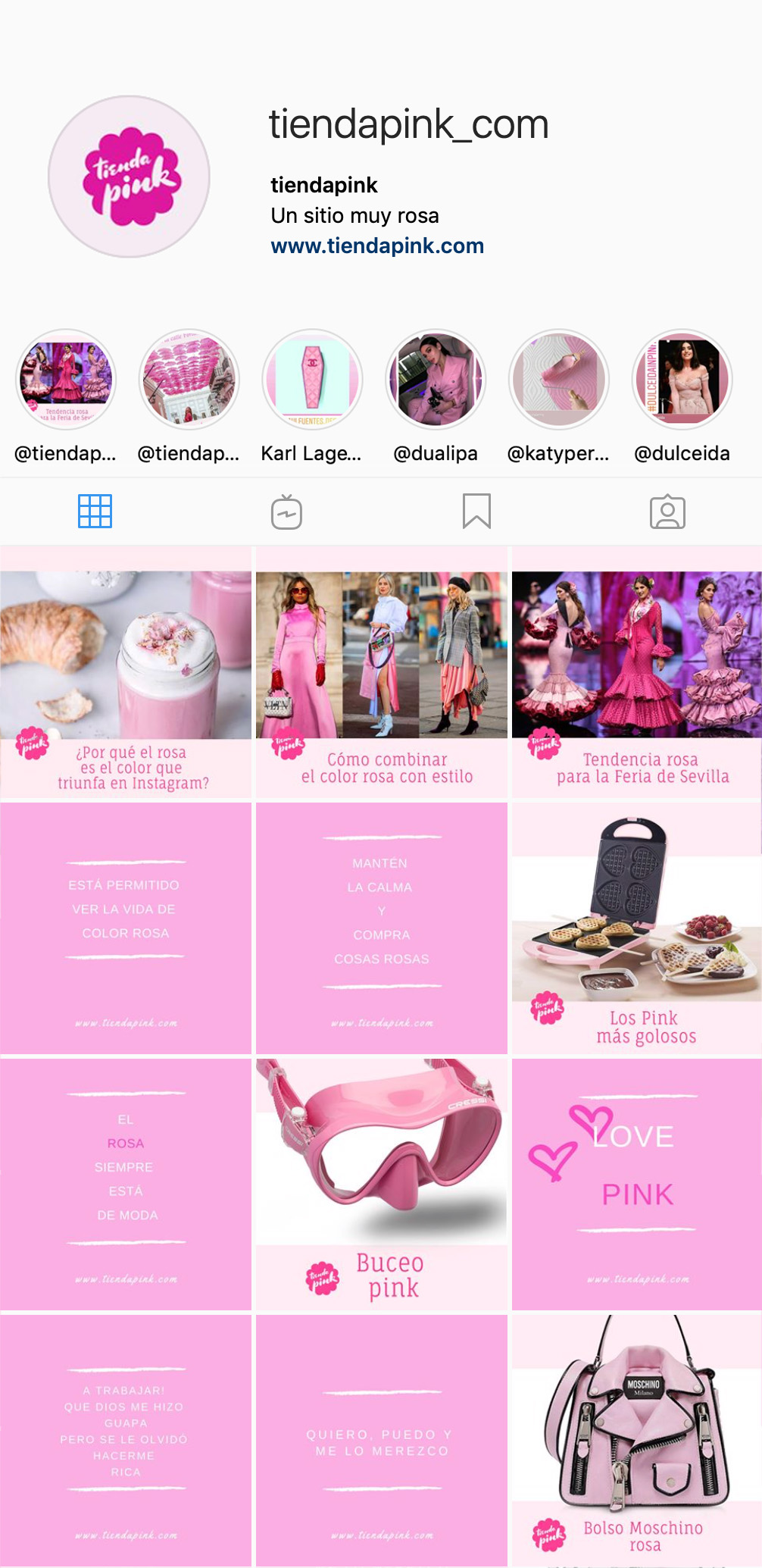 ¿Por qué el rosa es el color que triunfa en Instagram? » Tiendapink